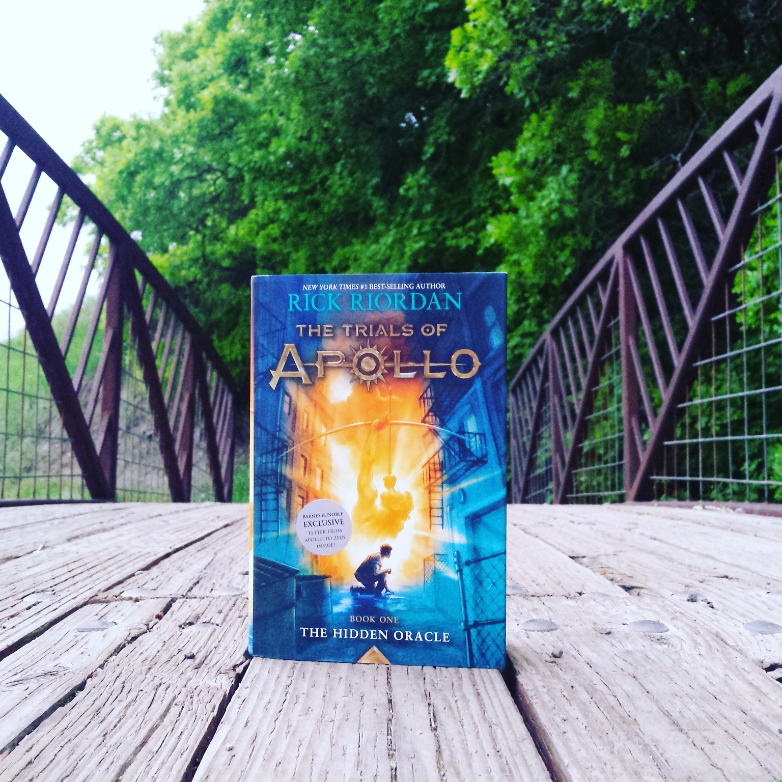 J R L i n d z : Book Review: The Hidden Oracle by Rick Riordan