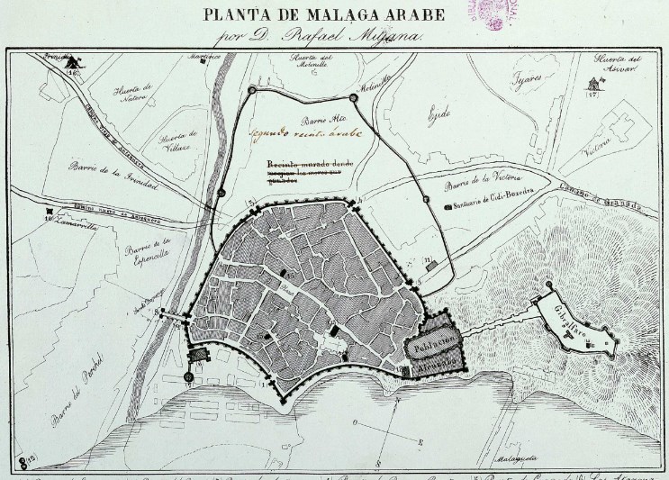 ArqueoLugares: MALAKA /MADINAT MALAQA. Málaga antigua y medieval ...