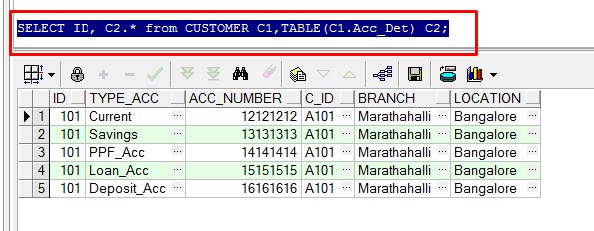Learn Oracle Plsql How To Use Varray Nested Table As Data Type In
