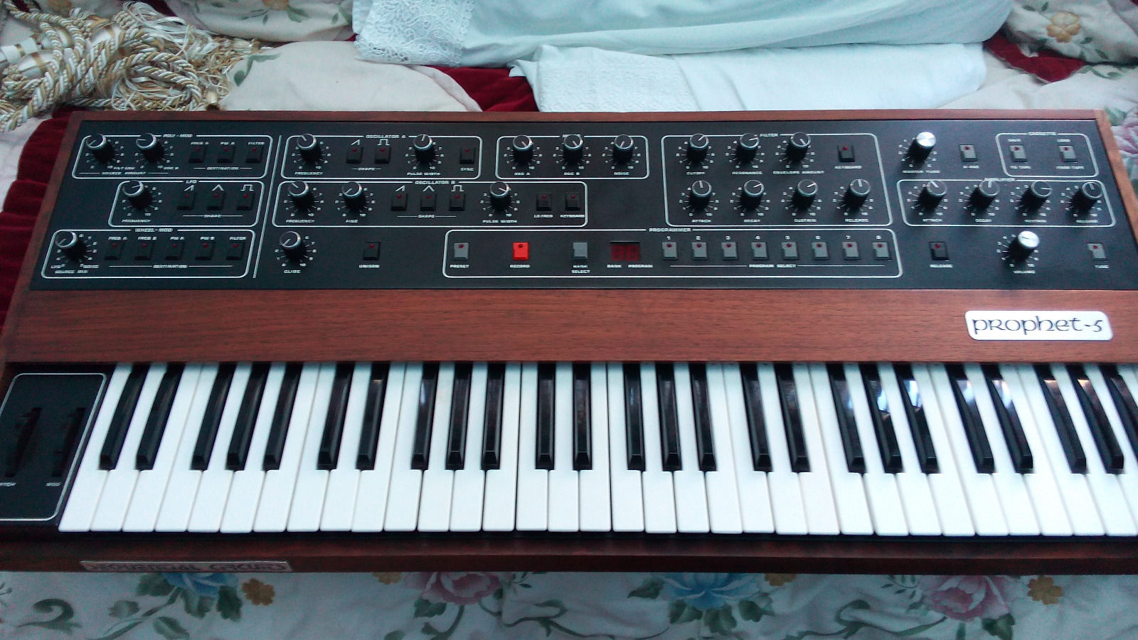 MATRIXSYNTH: Sequential Circuits Prophet-5 Synthesizer SN 5414