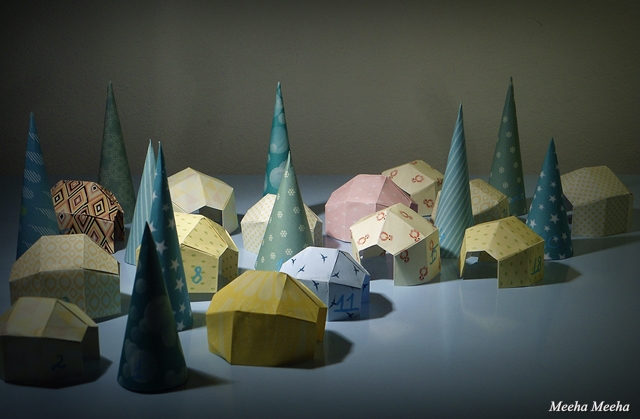 Meeha Meeha: DIY Advent Calendar: Igloo Village!