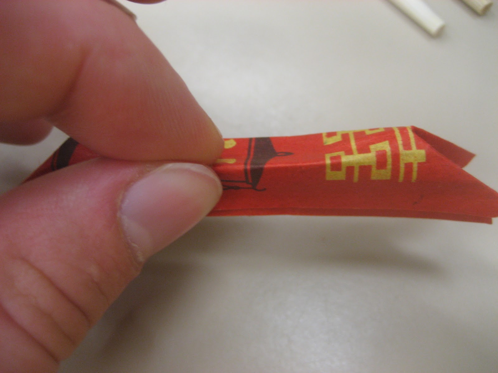 Chuck Does Art: DIY Paper Chopstick Stand