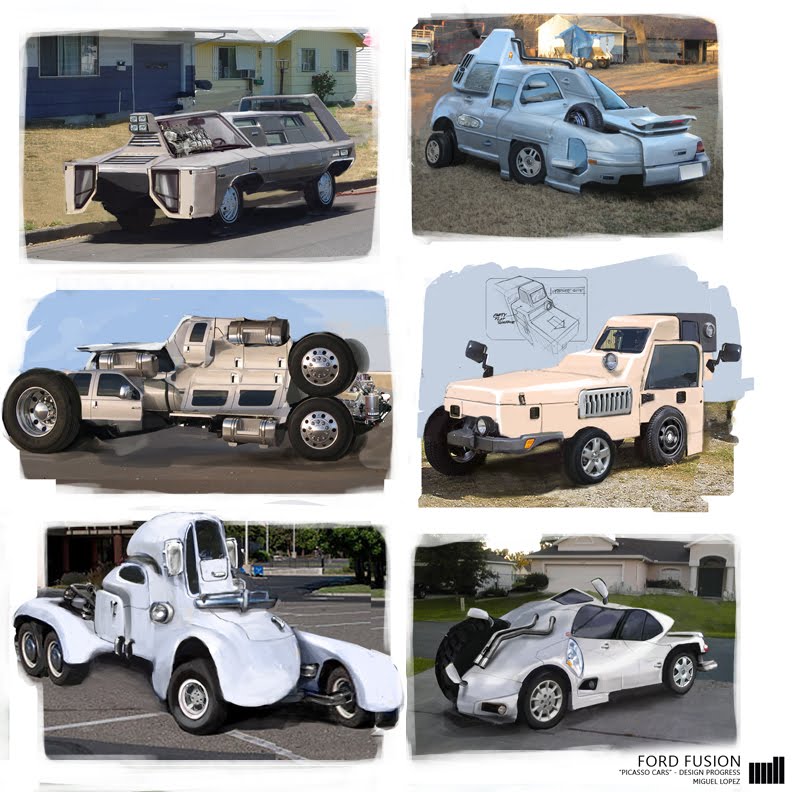 devilminer.com: Picasso car designs - Ford Fusion TV spot