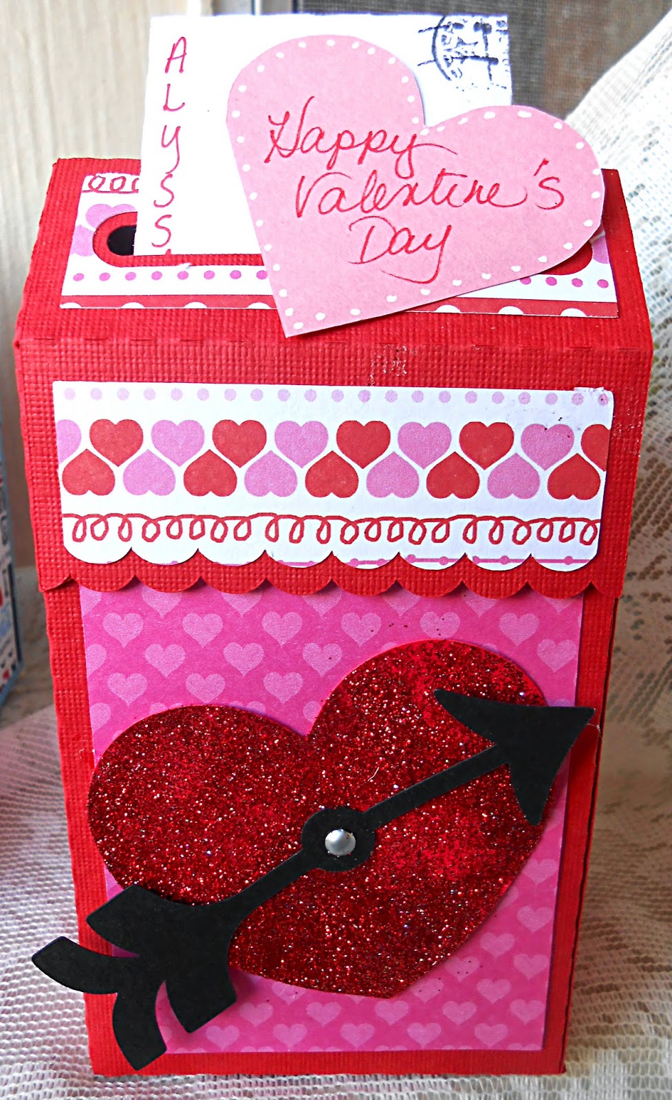 I Love Stamping: Valentine Day Mailboxes
