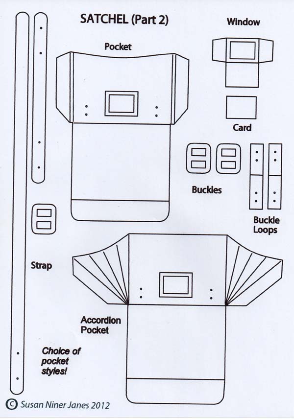 The Papercraft Post: Back-to-School Satchel Tutorial
