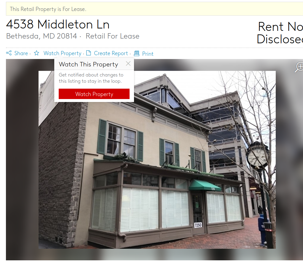 Robert Dyer @ Bethesda Row: Relocated Community Paint & Hardware store ...