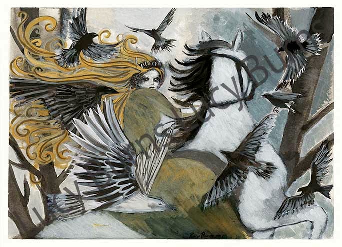 The Mabinogion: "Cipolwg Cyntaf o Rhiannon - The First Glimpse of Rhiannon"