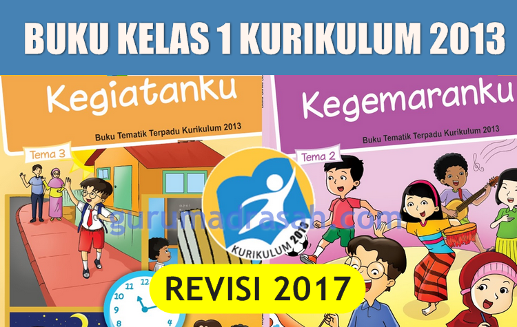 Buku Kurikulum 2013 Revisi 2017 Kelas 1 SD/MI Semester 2 - Materi, Soal ...