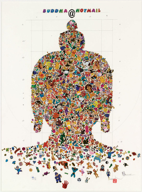 nickyskye meanderings: Contemporary Tibetan art