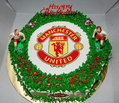 MDV Elegant Delicacies: Football Club Themed Cake