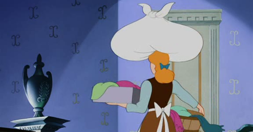 Cinderella Doing Laundry