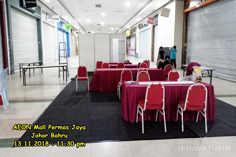 Hj. Zulheimy Ma'amor: 2018 - AEON PERMAS JAYA, PERMAS JAYA JOHOR BAHRU