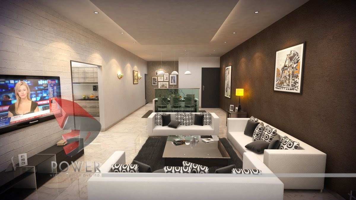 Beautiful Home Design: Bungalow Interior Designs, 3D Interior Design House