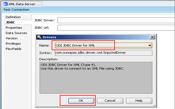 ODI Network: Creating an XML Data Server