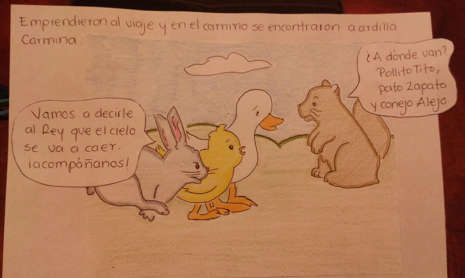 Portafolio Producción de textos escritos: Texto Humorístico (Historieta)