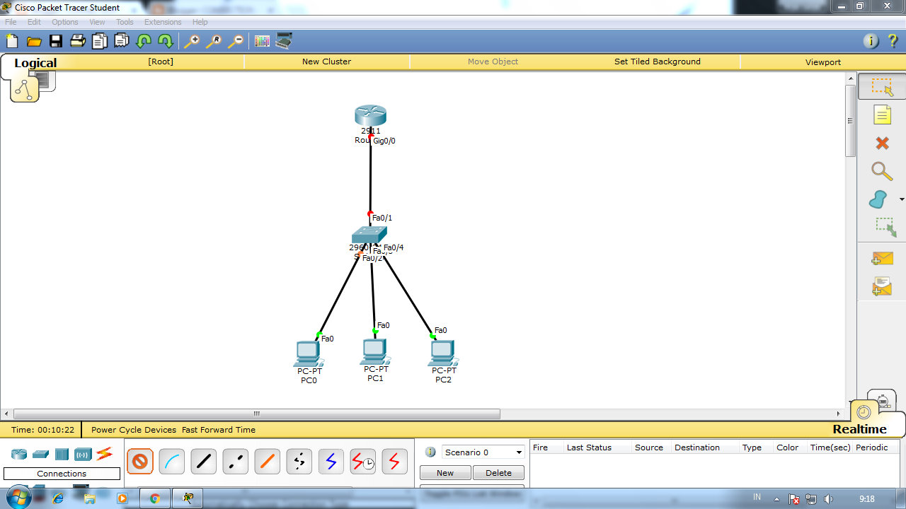 Konfigurasi LAN di Cisco Packet Tracer | Ahmad Faizin | Firewall