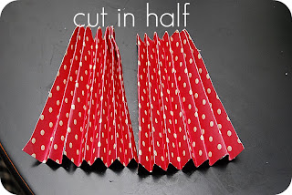 Home with Lindsay: How to make circle paper fans