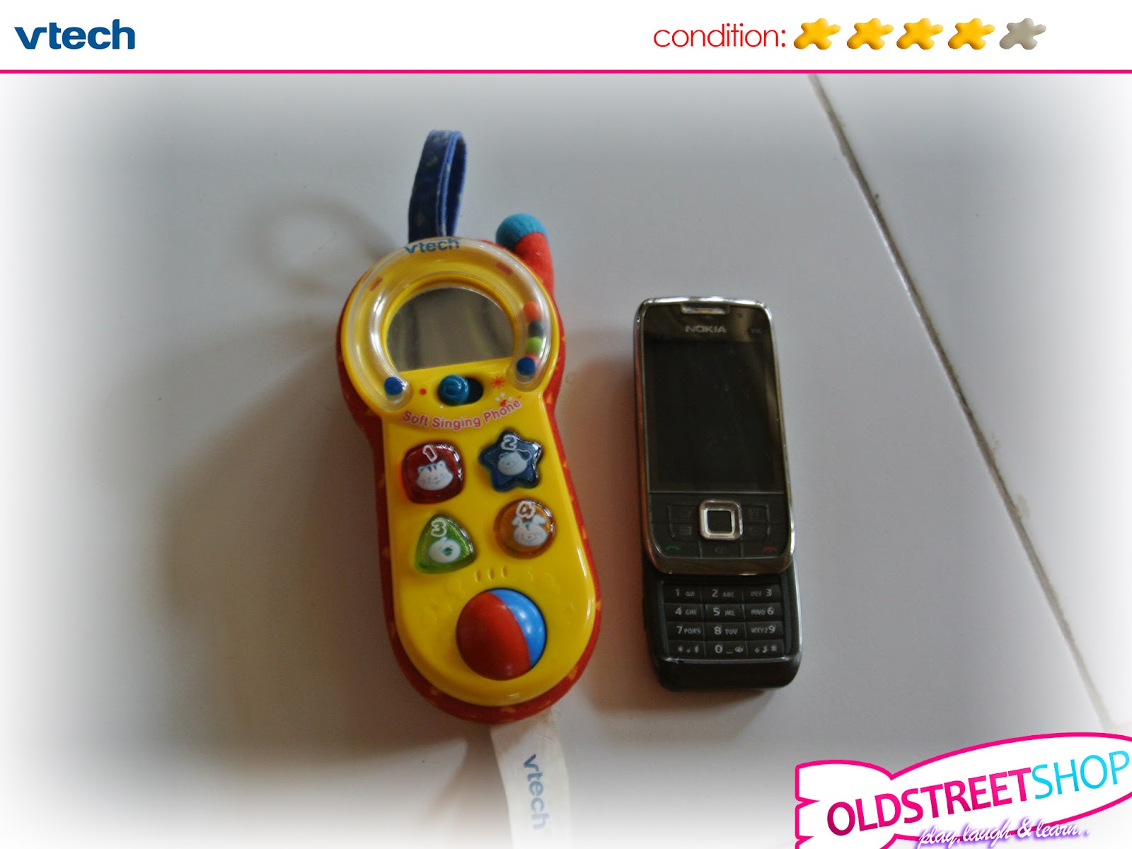 oldstreetshop: Vtech Soft Singing Phone