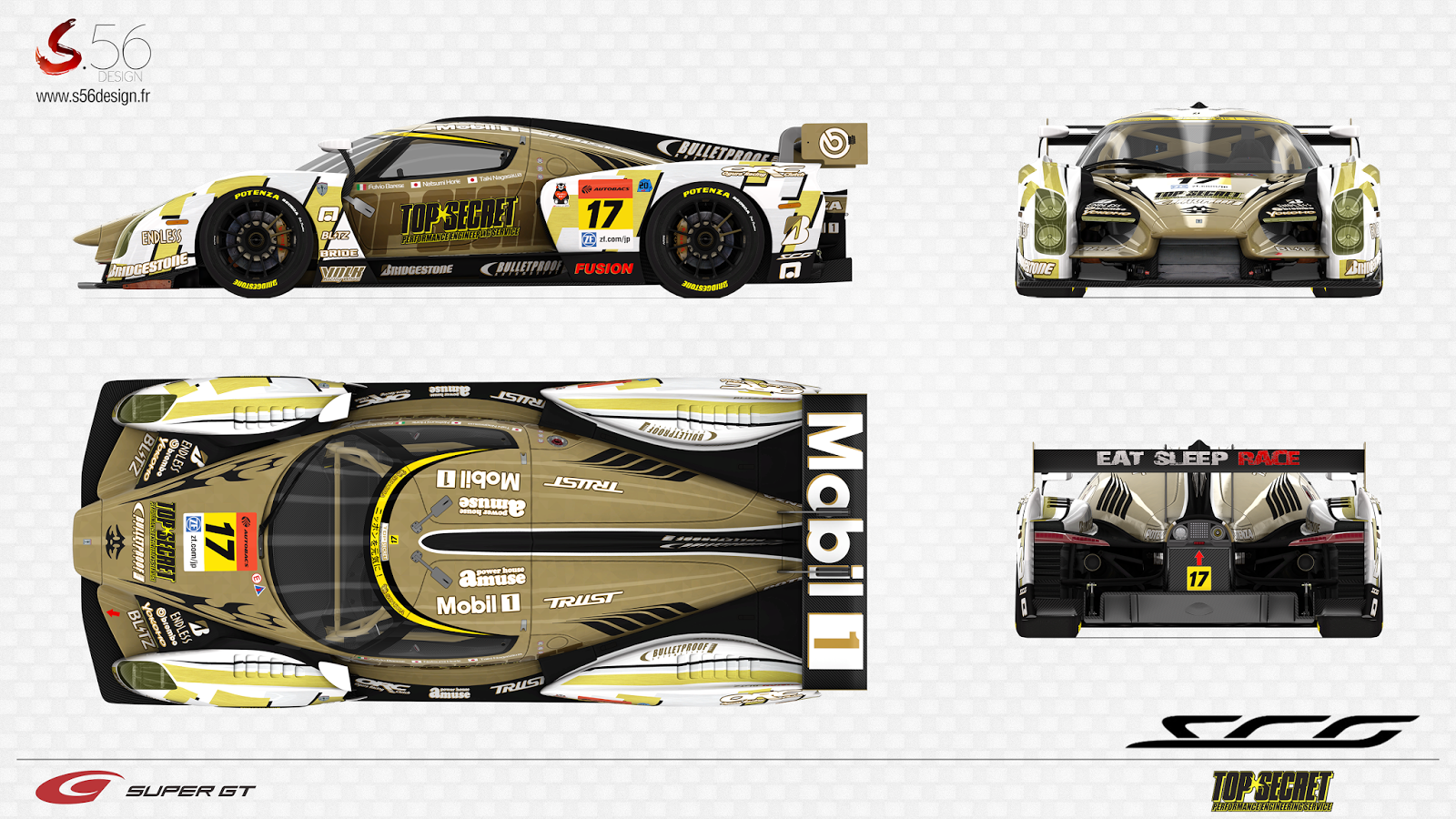 S.56 Design: Glickenhaus SCG003C Top Secret #17