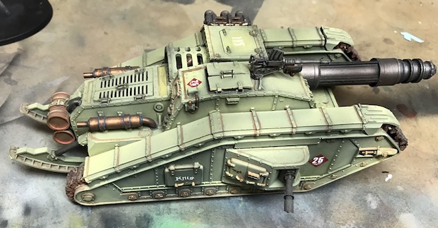 40k Hobby Blog: Upgrading Paint On Ancient Valdor Tank Hunter