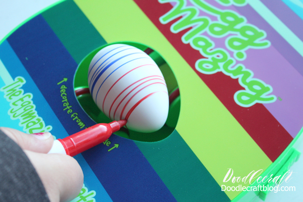 EggMazing Striped Easter Eggs DIY!