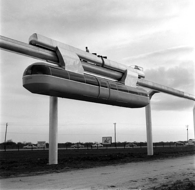 14 Real and Visionary Historic Monorail Designs ~ Vintage Everyday