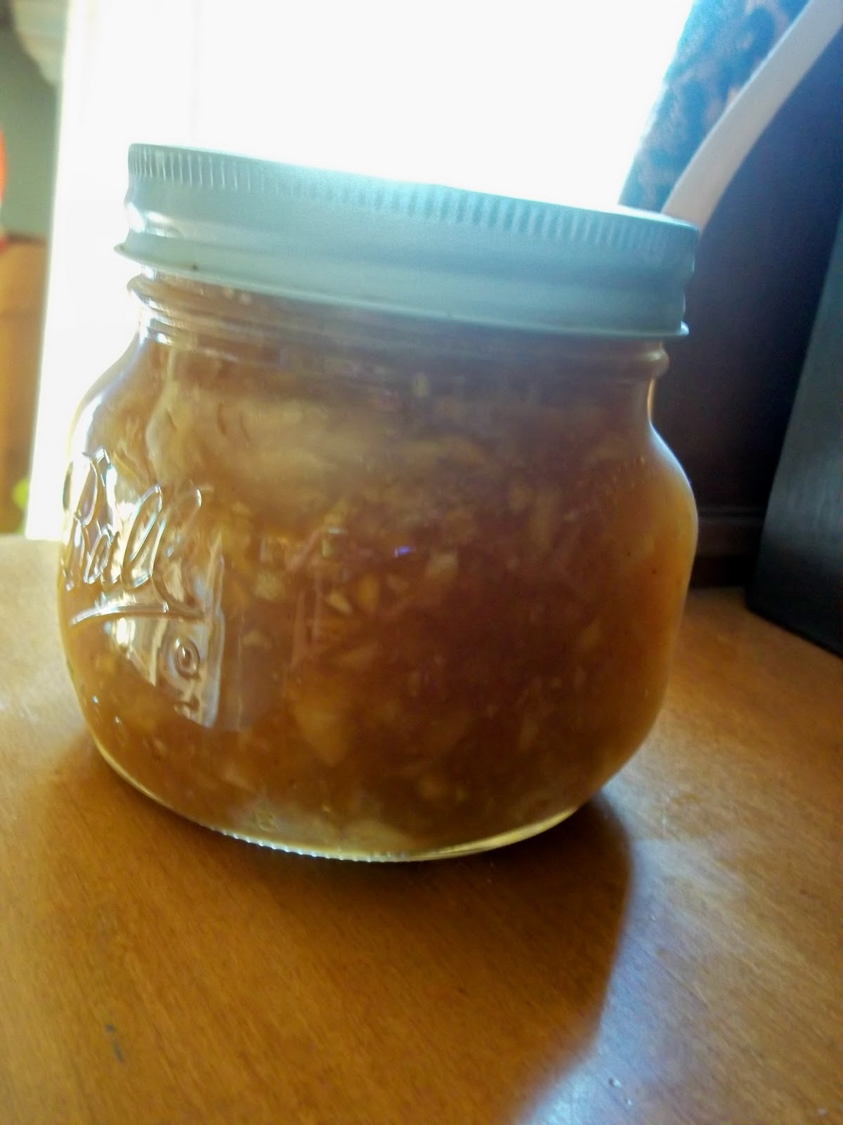 Dinner Done Yesterday: Brown Sugar Double Apple Jam