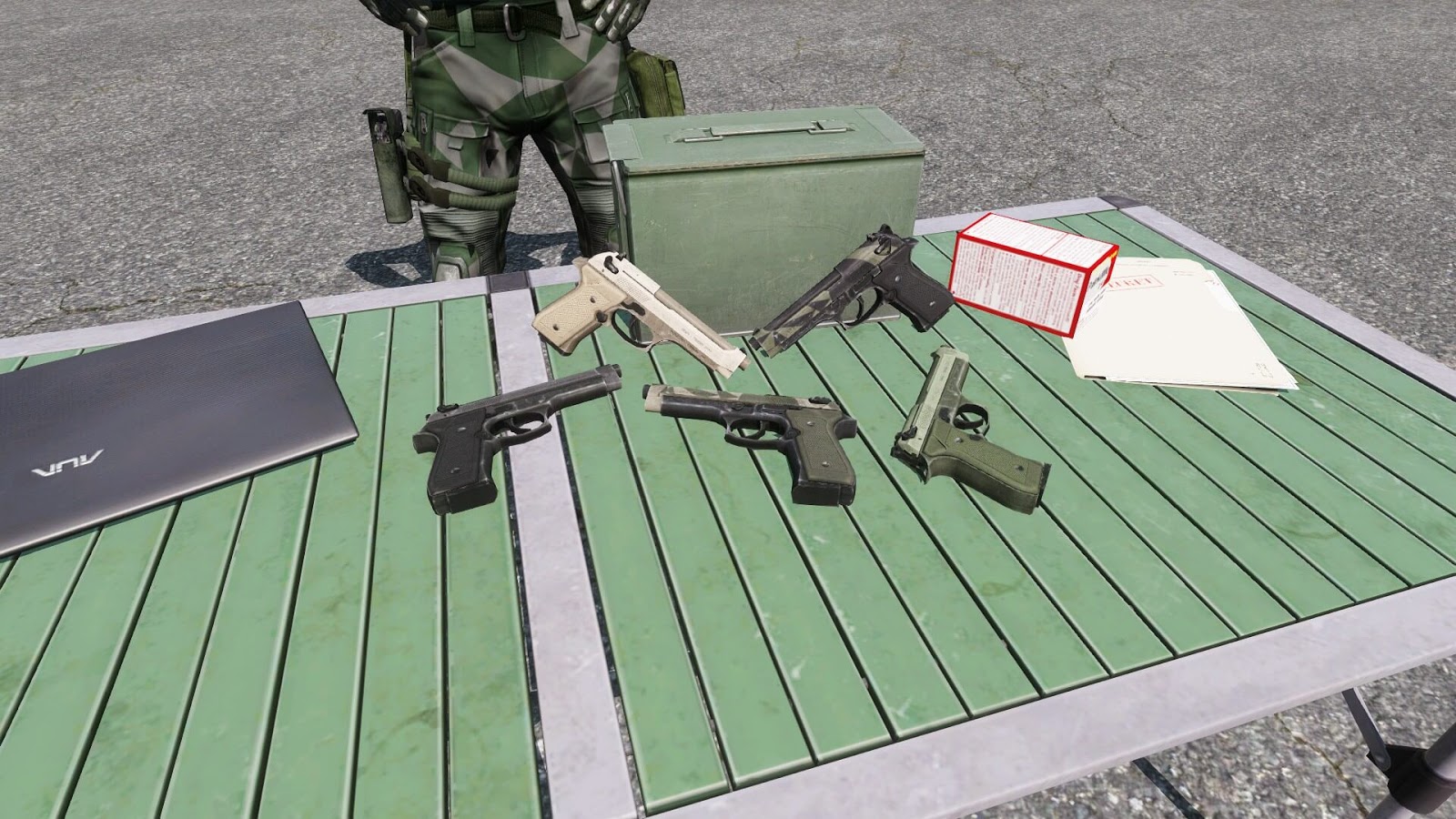 M9 9mm 拳銃を Arma 3 へ追加する Night's M9 Weapon Pack MOD | 弱者の日記^^ - Arma 3 ...