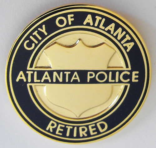 Point Emblems: Atlanta PD Retired Pin