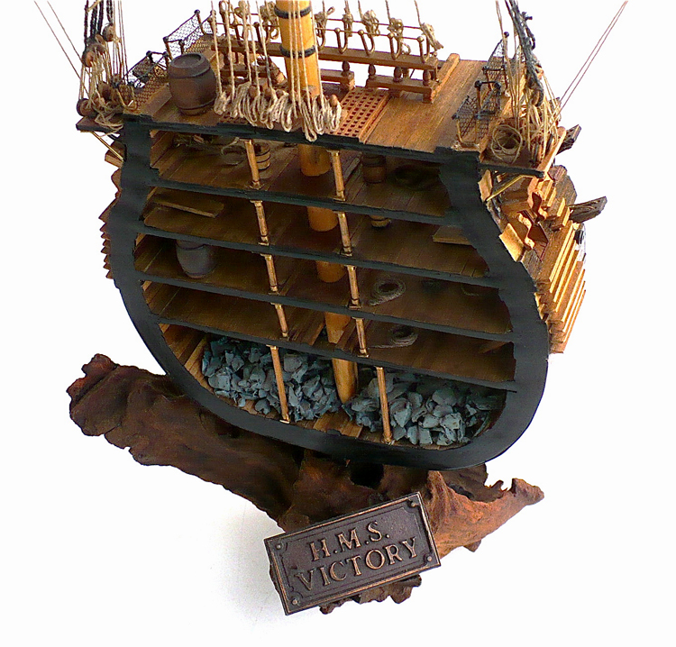 The Great Canadian Model Builders Web Page!: HMS Victory Cutaway