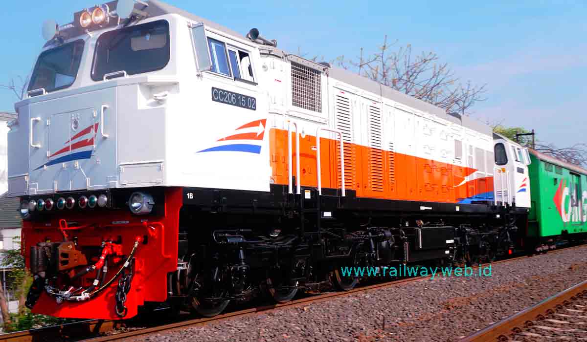 Gambar Lokomotif KAI CC206 15 02 | Seputar Kereta Api