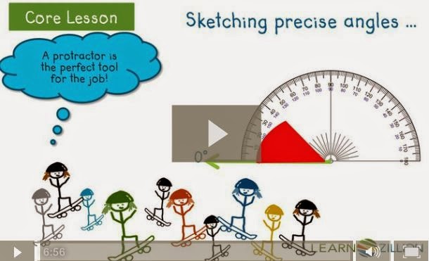 Ms. Marsh's Fourth Grade Blog: Sketching Angles