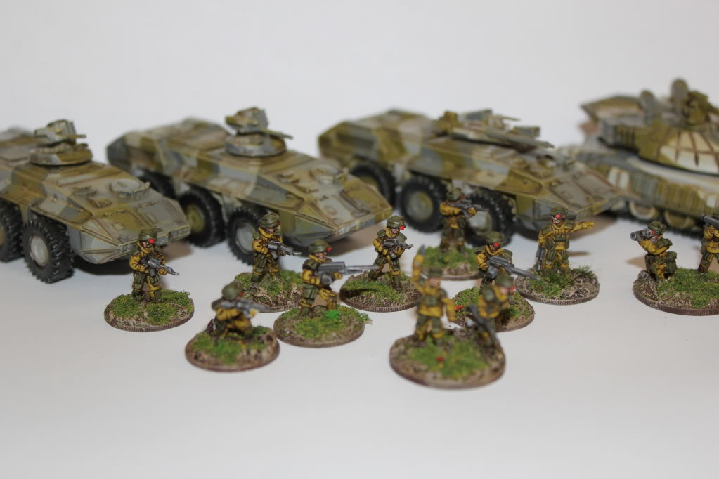 The Outback Wargamer: 15mm Sci fi