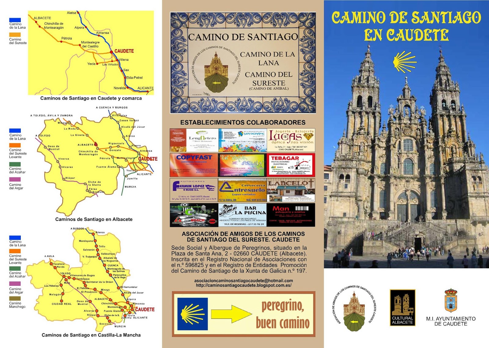 ASOCIACION DE AMIGOS DE LOS CAMINOS DE SANTIAGO DEL SURESTE DE CAUDETE ...