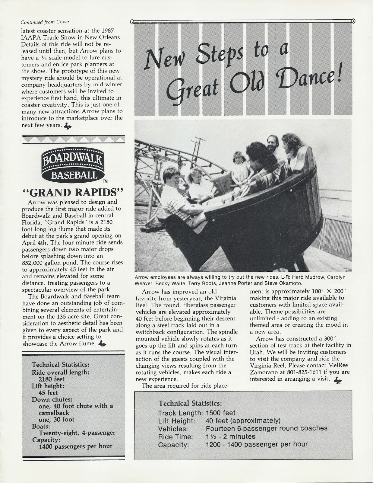 Arrow Development - Building Disney's Dream Rides: Arrow Dynamics News ...