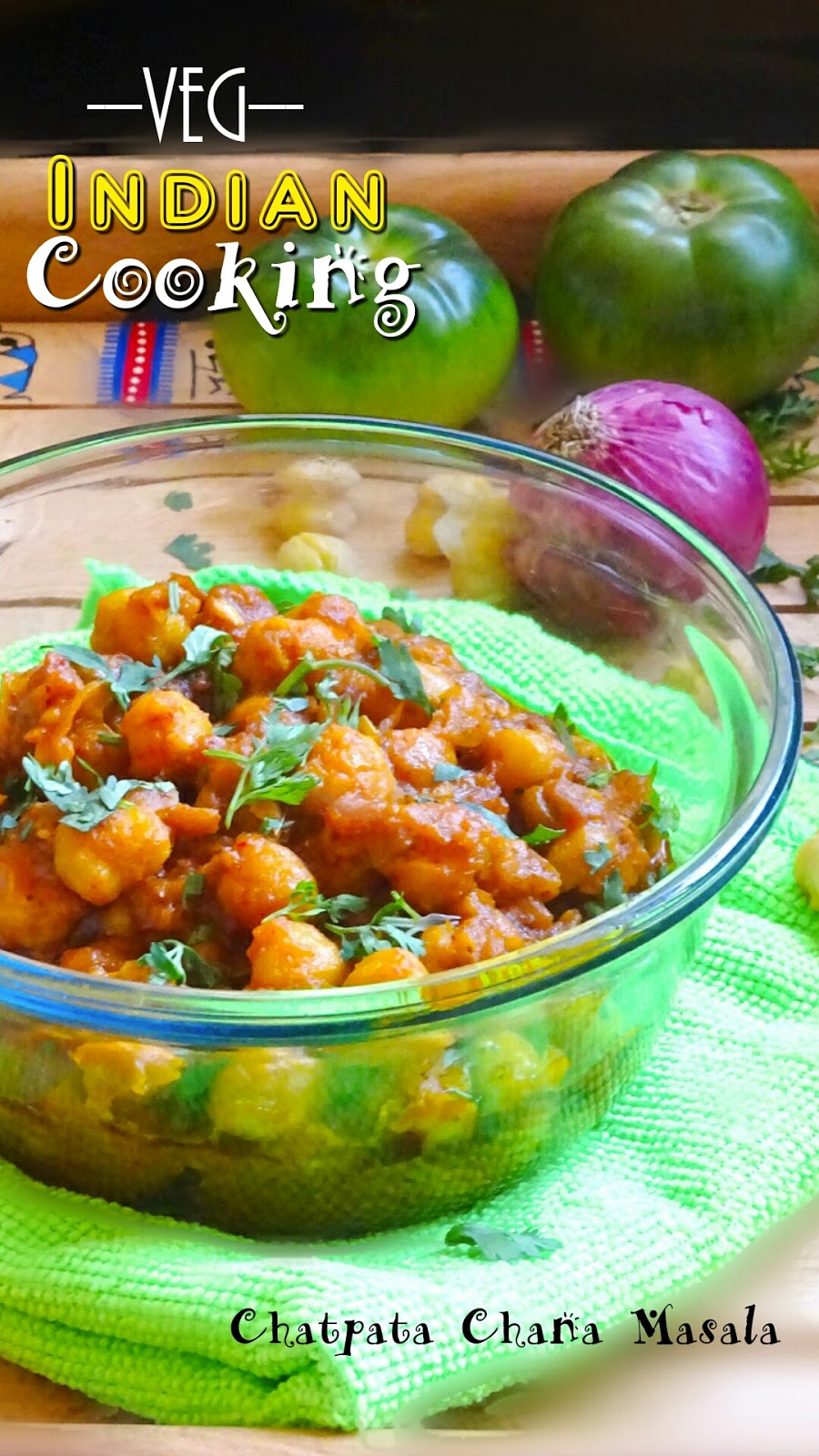 Veg Indian Cooking: Chatpata Chana Masala