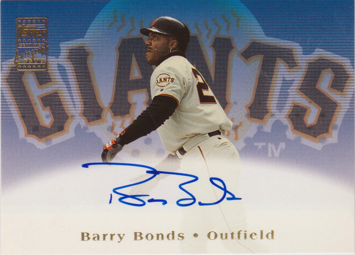 The Snorting Bull: My Top 50 On Cardboard- #6 Barry Bonds