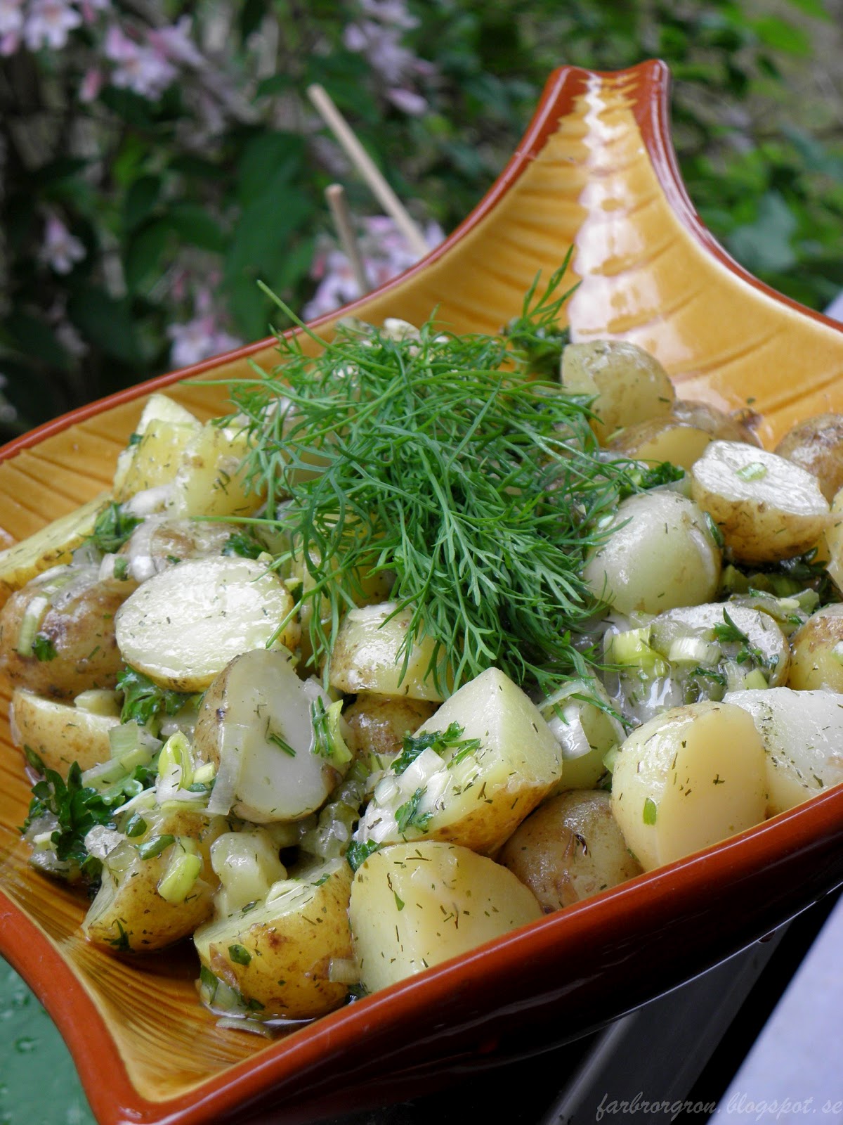 Farbror Grön: Potatissallad á la Tina