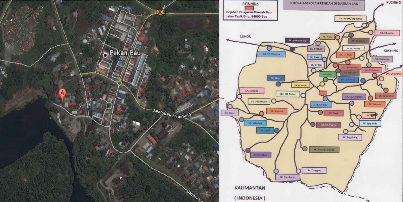 maksud nama bau sarawak - Sam Brown
