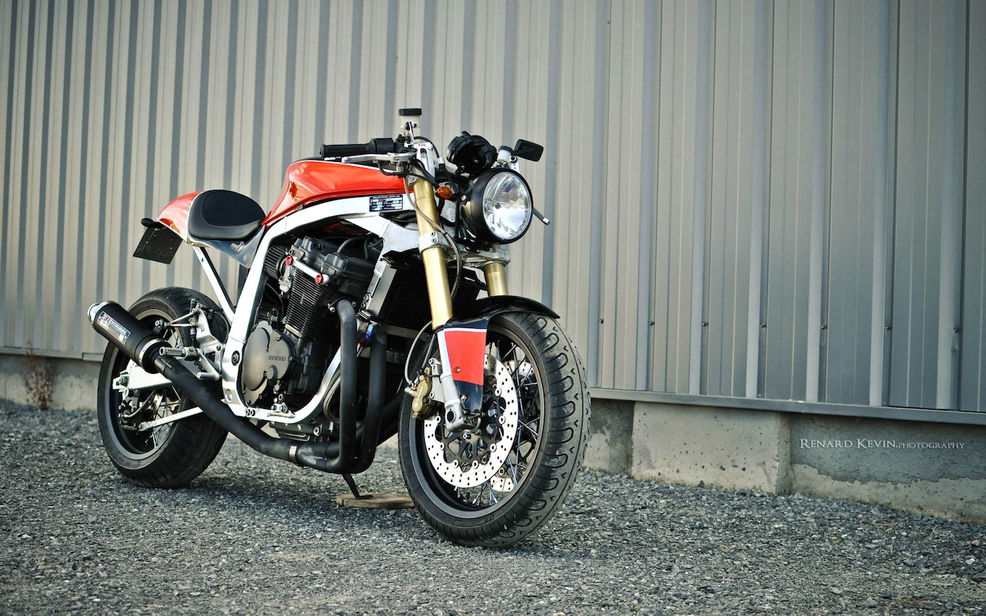 Gixxer Cafe Racer by FCR - Inazuma café racer