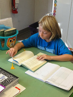 In 5th Grade with Teacher Julia: Over-Sized Character Map