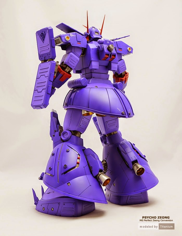 Gundam Family: MG 1/100 Perfect Zeong "Psycho Zeong" Custom Build (GBWC ...