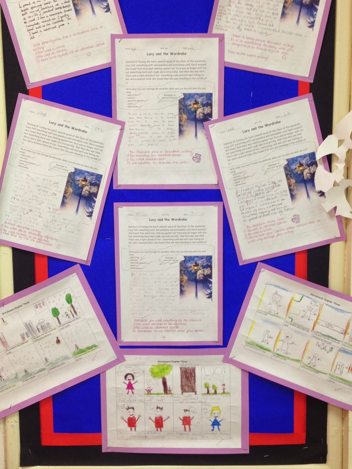 Creative Teaching Displays: The Lion, The Witch and The Wardrobe!