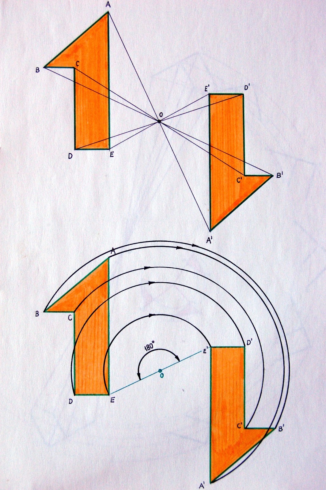 EL DOMINIO DEL DIBUJO: TA 22. La simetría central. Primer ciclo de ESO. EL DOMINIO DEL DIBUJO: TA 22. La simetría central. Primer ciclo de ESO.