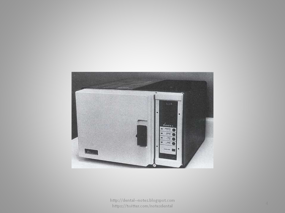 Dental Notes: Autoclave NOTES