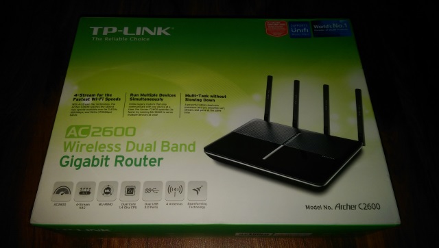 My TP-Link AC2600 wireless dual band gigabit router Archer C2600 with ...