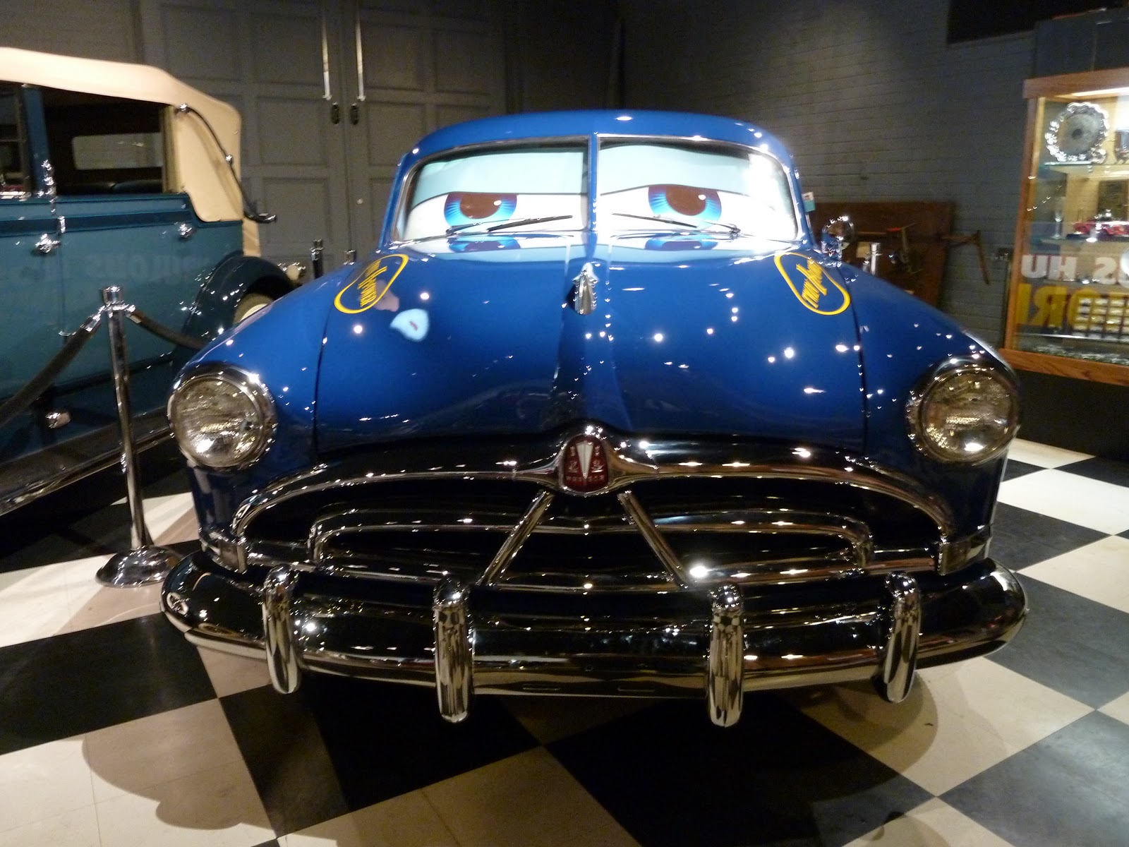 The Retired Rambler: "Doc" from the movie "Cars" visits Union Station