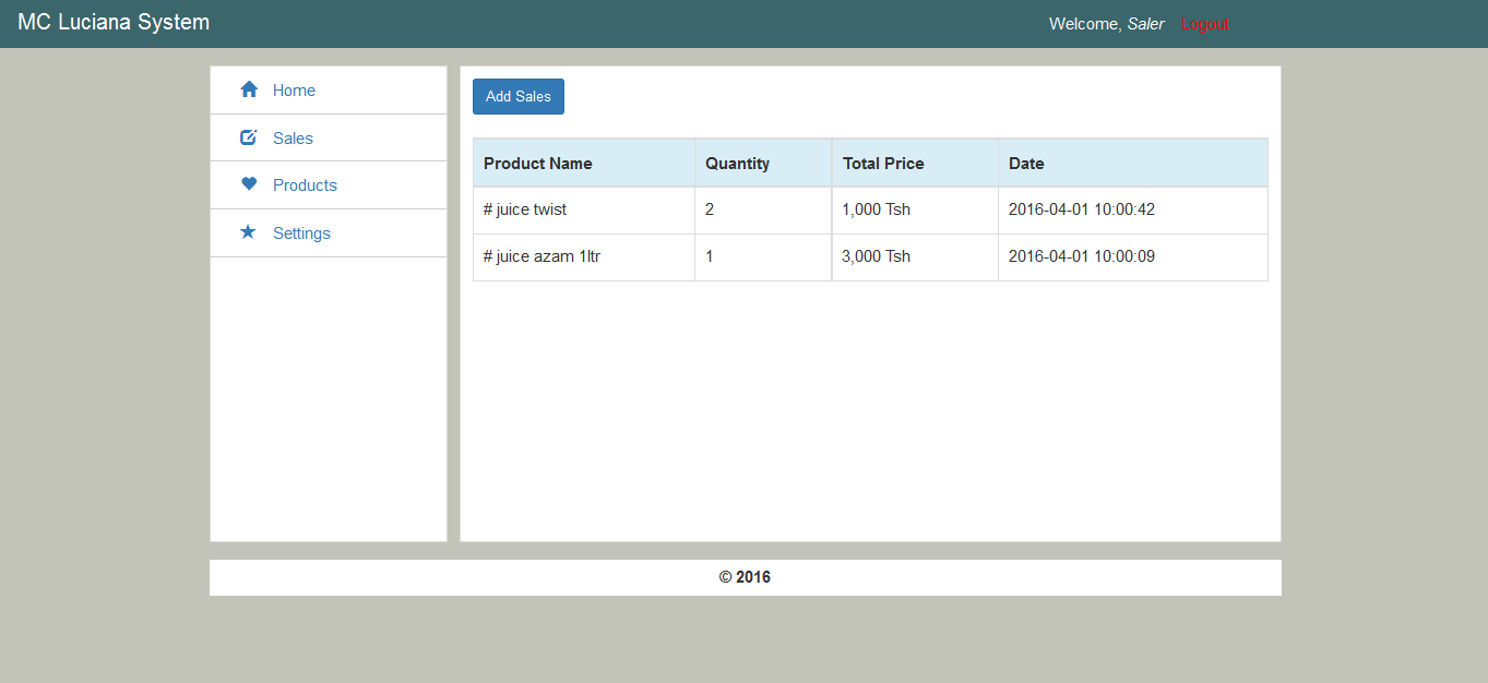 Download Sales Management System PHP Source code - CodersPage