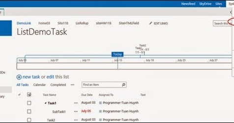 SharePoint tricks: Hide the Timeline in task list - SharePoint 2013