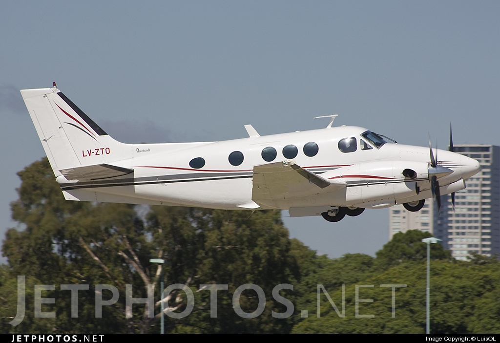 Historias Individuales: LV-ZTO, Beech 65-A90 King Air c/n LJ-292